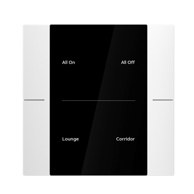 کلید هوشمند 4 پل ساده Element Control رنگ سفید YUB/U2.0.1-001 برند ABB ...